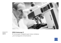 Bio | Zeiss Axioscope 5 – TEGA Instruments